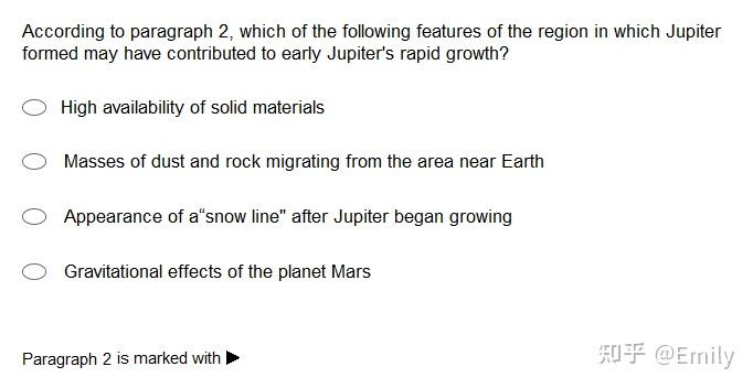 托福阅读真题第299篇The Early History of Jupiter - 知乎