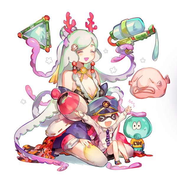 【画师推荐】 插画师Namie——澄闪、水月亲妈，色彩超绝的日系平涂！3829860|插画&壁纸 - 知乎