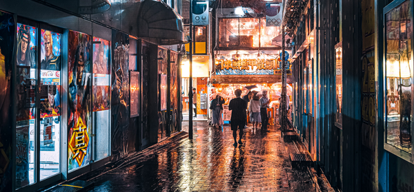 图片赏析【雨夜】【日本】【夜市】 - 知乎