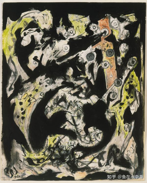 世界名画（三）杰克逊·波洛克（Jackson Pollock） - 知乎