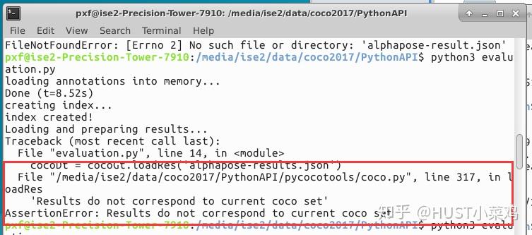 使用COCO API评估模型在COCO数据集上的结果 - 知乎