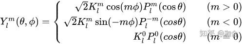 球谐函数一:基础理论 - 知乎