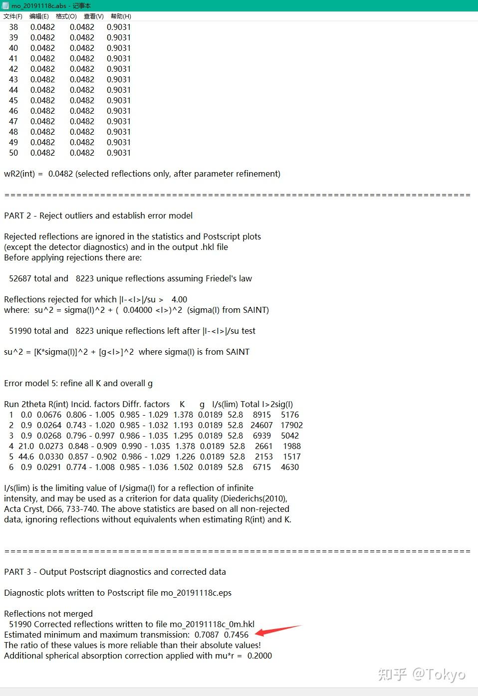 Olex2读取abs文件 - 知乎