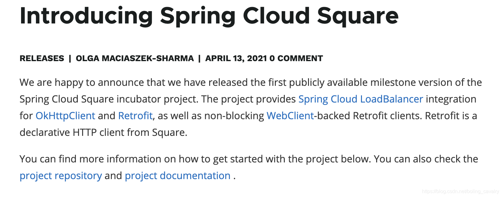 五分钟搞懂spring-cloud-square - 知乎