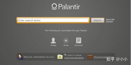 palatir 系统简单的功能截图 - 知乎