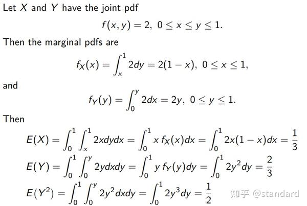 概率与统计推断 Week 4 bivariate distributions - 知乎