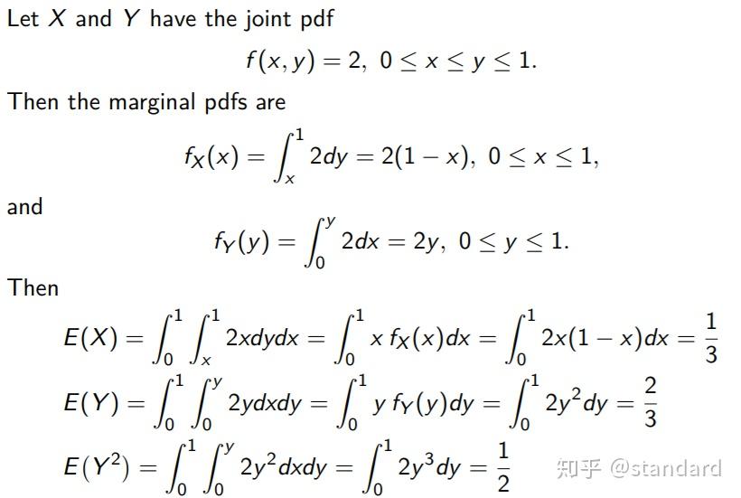 概率与统计推断 Week 4 bivariate distributions - 知乎