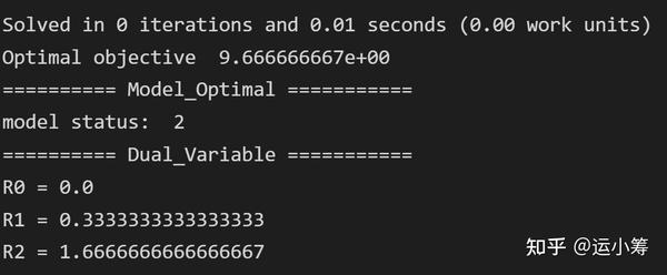 优化 对偶理论那些事儿：一份让您满意的理论介绍+案例实践学习笔记 (Python+Gurobi) - 知乎