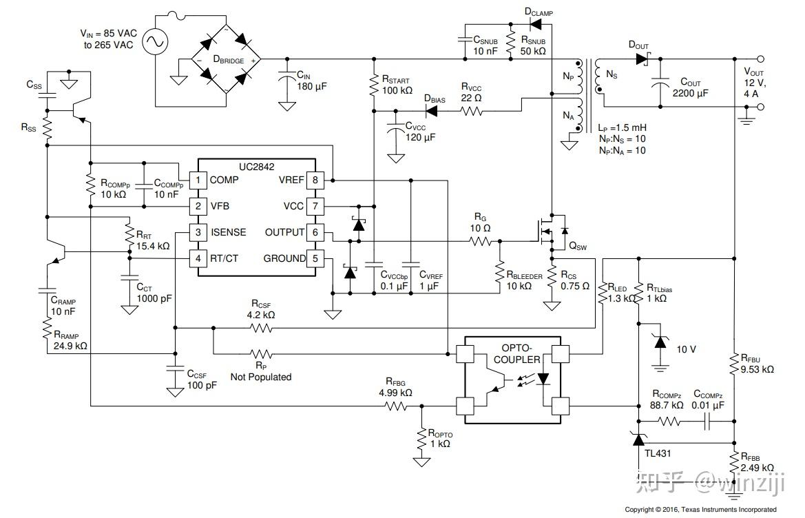 UC2842 flyback 的公式推导 - 知乎