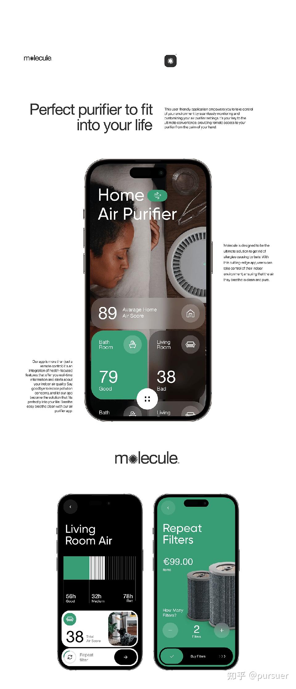 Molecule – 智能家居应用程序和UX UI设计 - 知乎