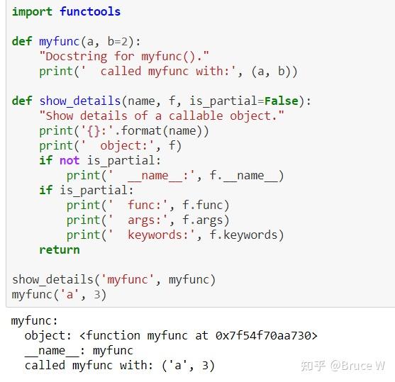 PyMOTW学习笔记-Tools for Manipulating Functions - 知乎