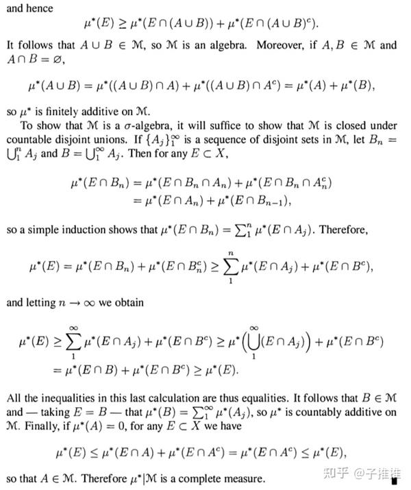 实分析笔记 §1.4 测度论-外测度 - 知乎