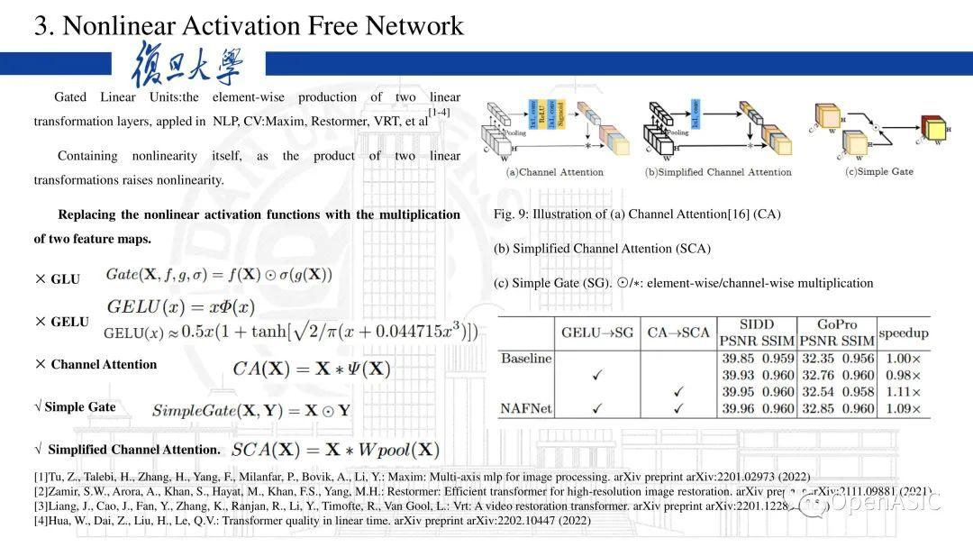 图像复原的简单基线模型NAFNet - 知乎