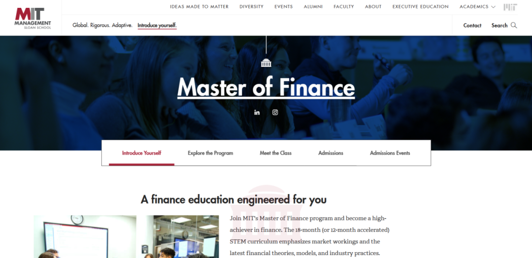 VH学员志 | 从复旦到MIT MFin，那些在申请中容易忽视的事，看学长怎么卷金工（下） - 知乎