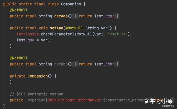 详解kotlin中的静态变量与伴生对象的使用 知乎 
