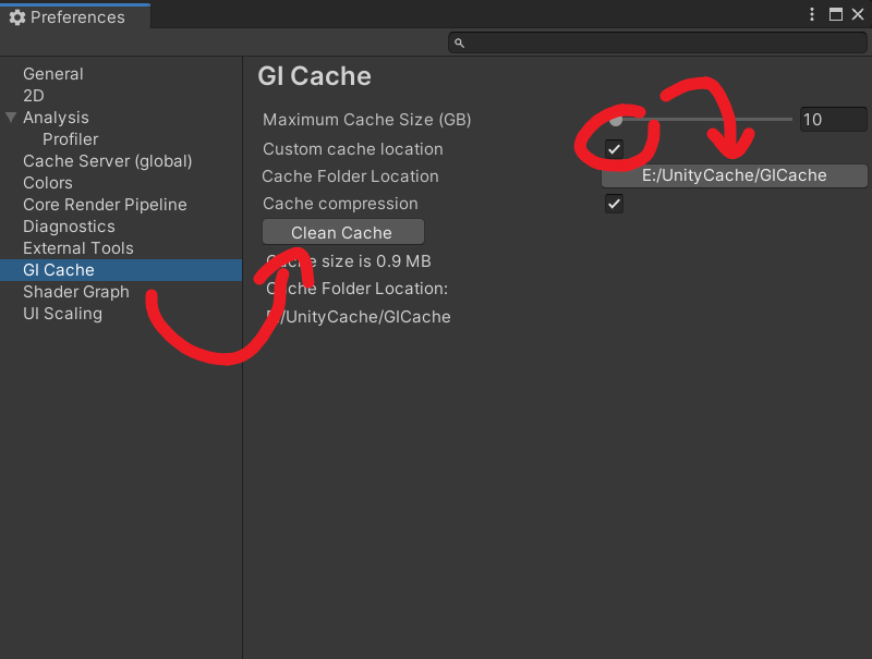 【游戏本unity开发C盘过小解决方法】unity移动cache方法 - 知乎
