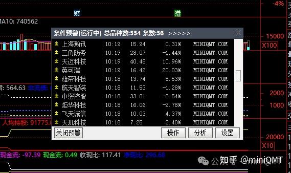 QMT和通达信公式量化交易结合，申请开通miniQMT实盘接口后，利用python获取通达信自定义板块条件预警信号，让小白实现轻松简单实现量化交易 - 知乎