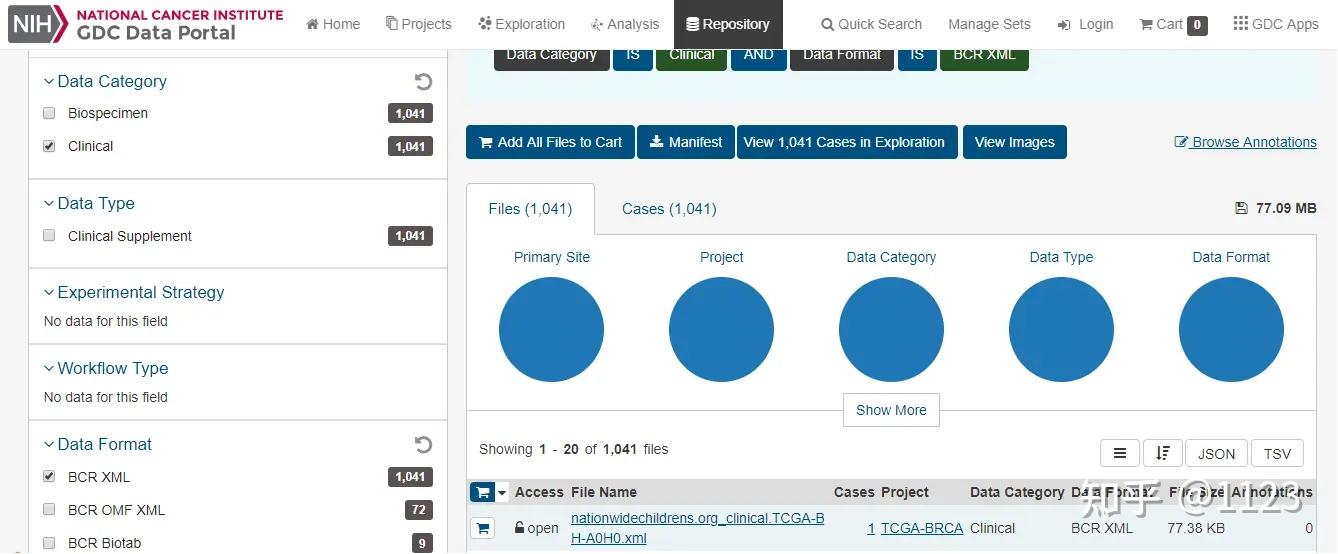 如何下载TCGA数据/TCGA数据下载小教程 - 知乎