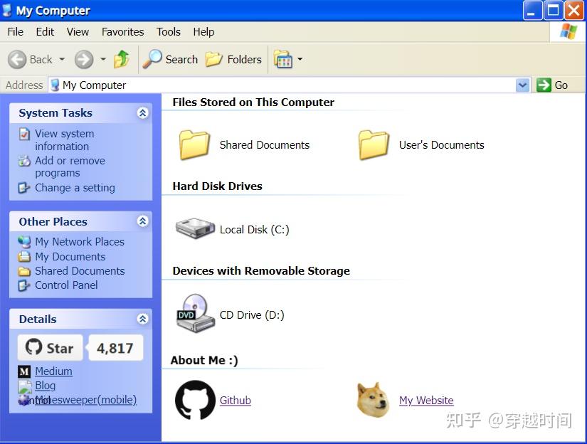 穿越时间·网页系统 Windows XP in React 不用安装的XP系统 - 知乎