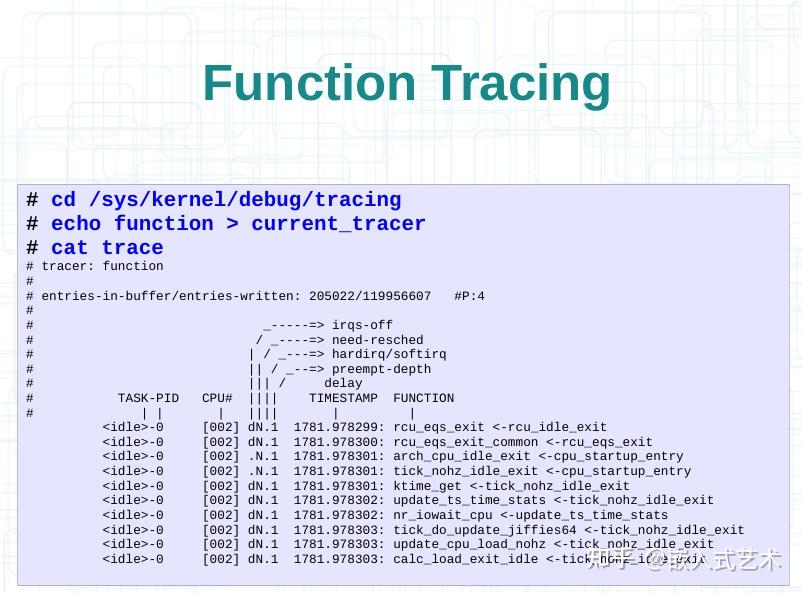 【一文秒懂】Ftrace系统调试工具使用终极指南 - 知乎