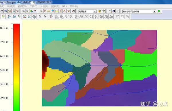 求教大神关于ArcMAP和Global mapper的问题 - 知乎