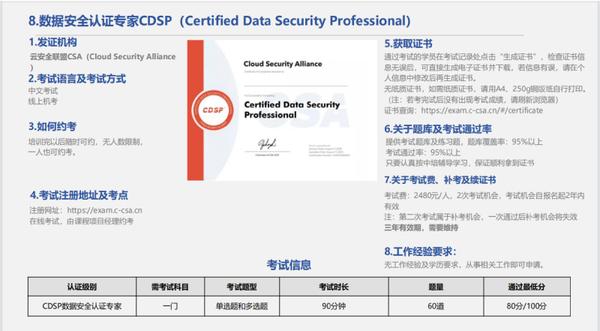 数据安全CDSP认证值得学吗 - 知乎
