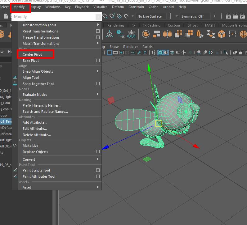 Maya，模型离世界中心太远破裂变形 - 知乎