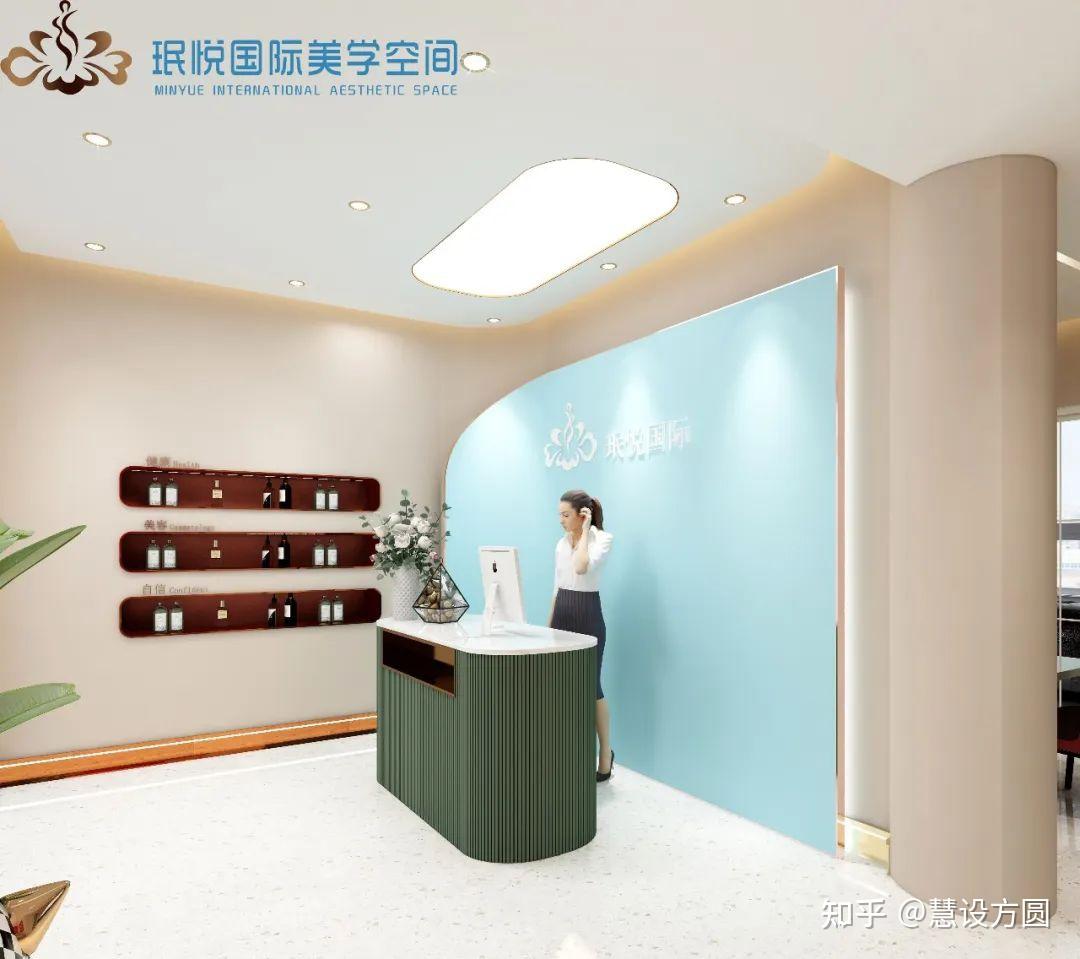 慧设方圆|美容院室内＋门头设计案例 - 知乎