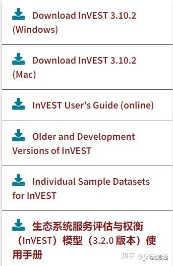 Invest模型安装及使用方法 - 知乎