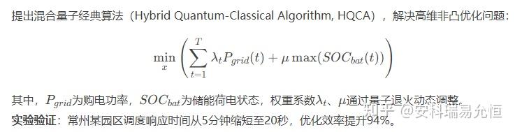 量子计算赋能微电网实时优化：EMS3.0的20秒调度响应突破 - 知乎