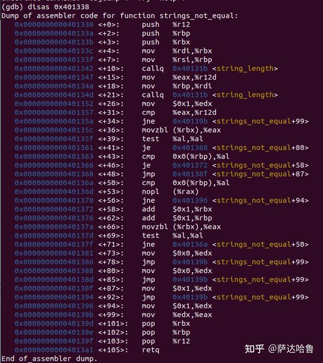 CSAPP: Lab 2 - Bomb - 知乎