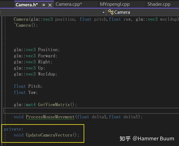 22>>opengl，，鼠标键盘控制相机视角 - 知乎
