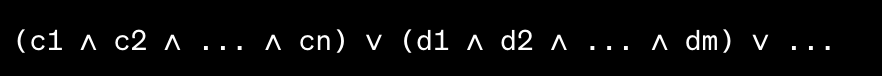 析取范式Disjunctive Normal Form (DNF) - 知乎