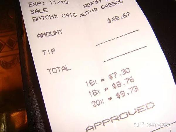 留学必知！教你如何正确在美国给小费：到底什么时候要给？给多少？怎么给？ - 知乎