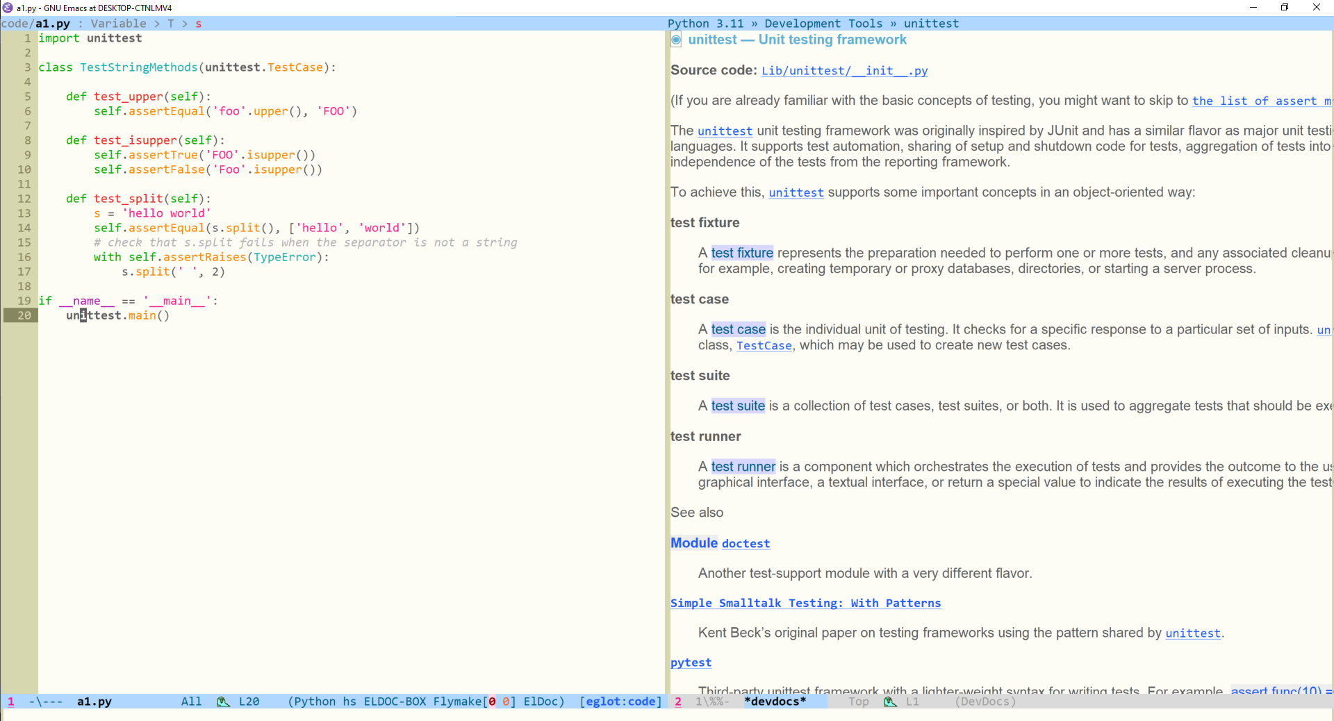 45.使用 emacs 进行 Python 编程 - 知乎