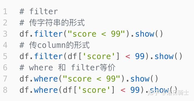 干货 | PySpark DataFrame的常用入门操作分享！ - 知乎