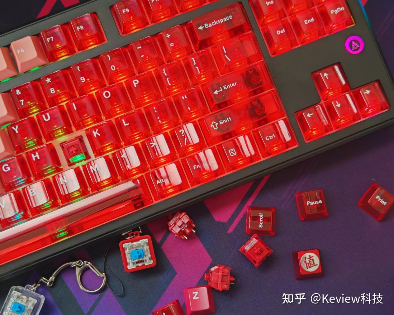 小屏加持，玩法升级，黑爵MK87三模带屏机械键盘实用与炫酷兼得 - 知乎