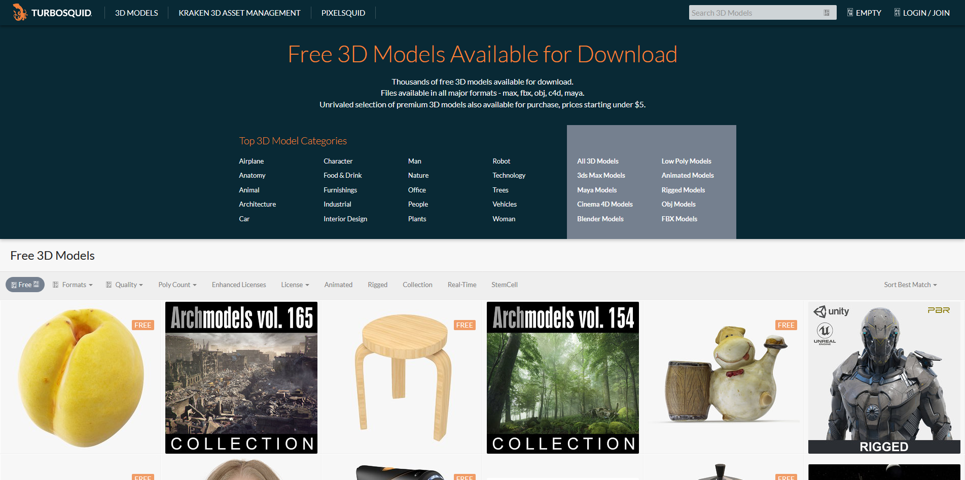 据说90%的设计师都在这些网站下载3d模型，赶紧收藏 - 知乎