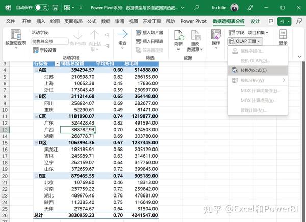 Excel Power Pivot数据模型与多维数据集CUBE类函数【干货】 - 知乎