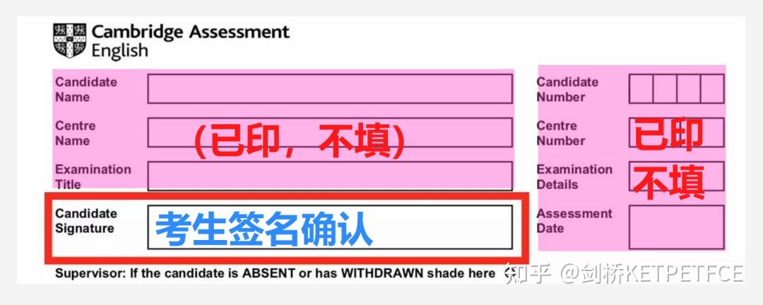剑桥英语 B2 First（FCE）答题卡（下载及填涂建议） - 知乎