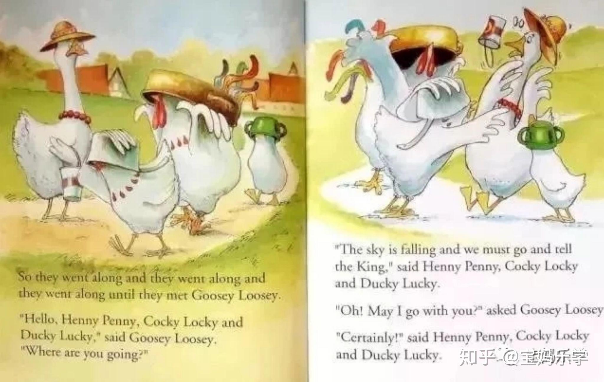 经典英文绘本《Henny Penny 》 母鸡潘妮 - 知乎