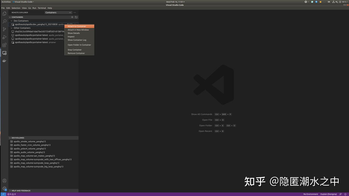 【调试指南】vscode连接docker容器调试apollo代码 - 知乎