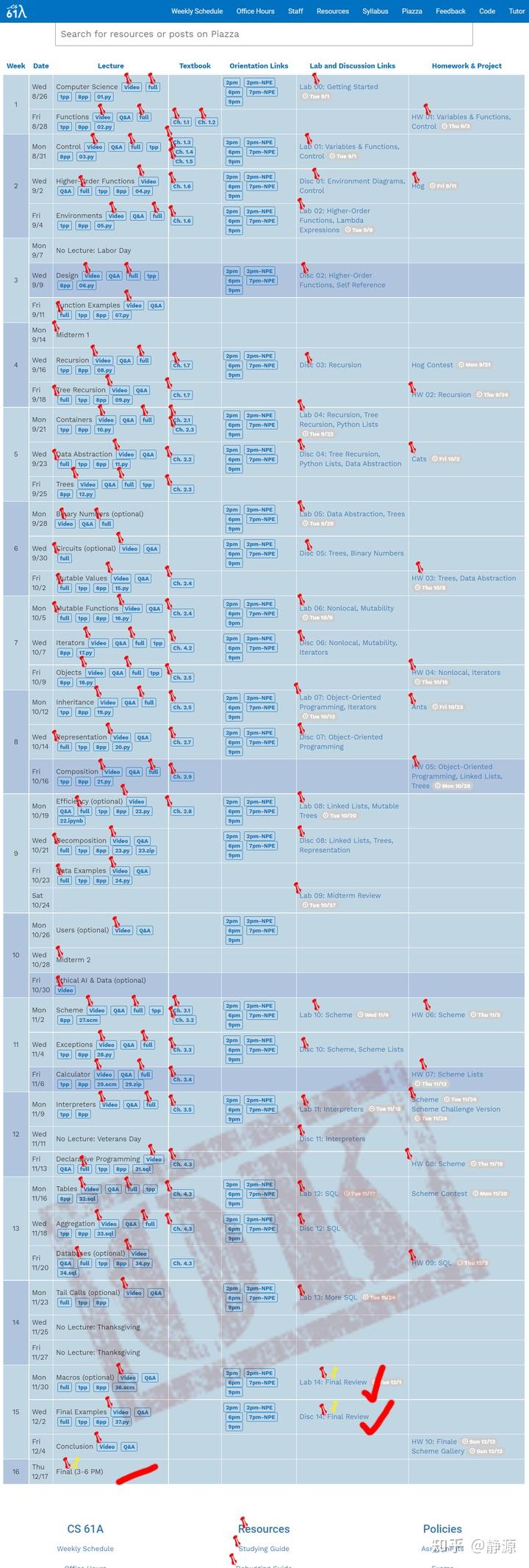 学习经验__CS61A__完结填坑__总结 - 知乎