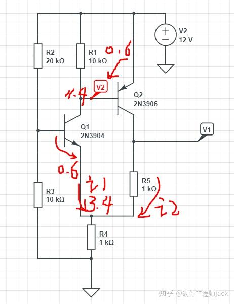 NPN和PNP三极管结合经典电路 - 知乎
