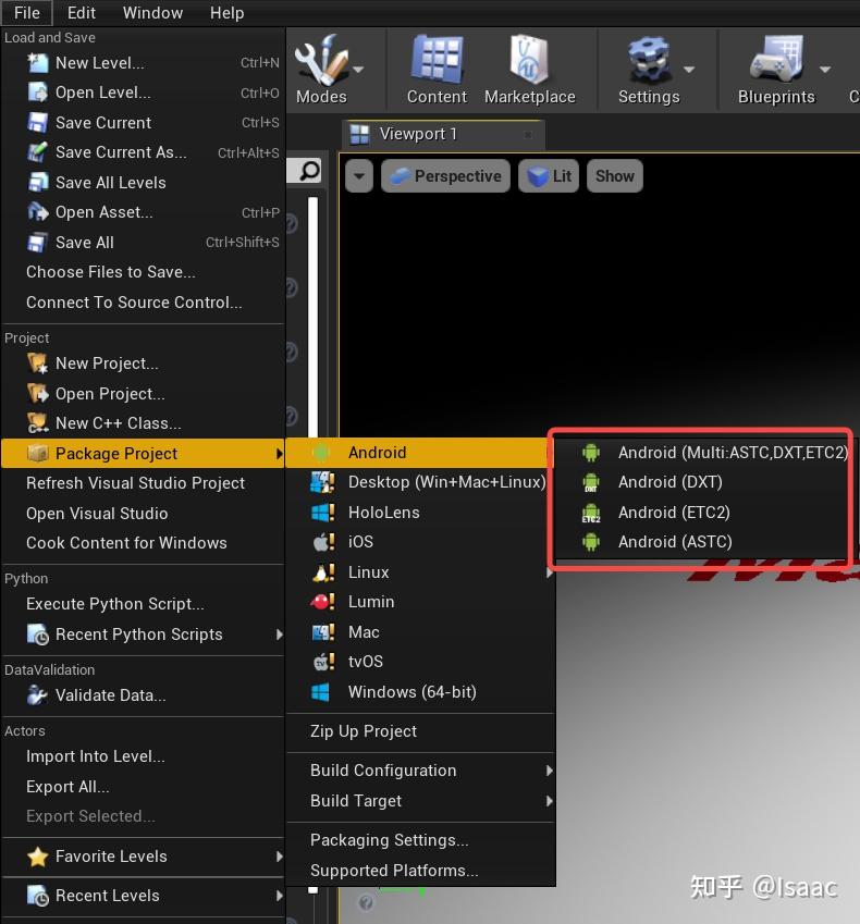 UE部署到Android以及杂症的解决 - 知乎
