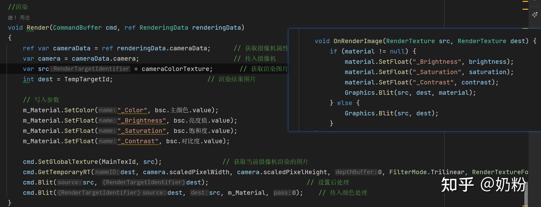 用RendererFeature和CommandBuffer写URP后处理 - 知乎