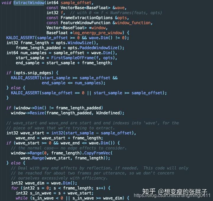 [Kaldi] MFCC特征提取源码分析 - 知乎