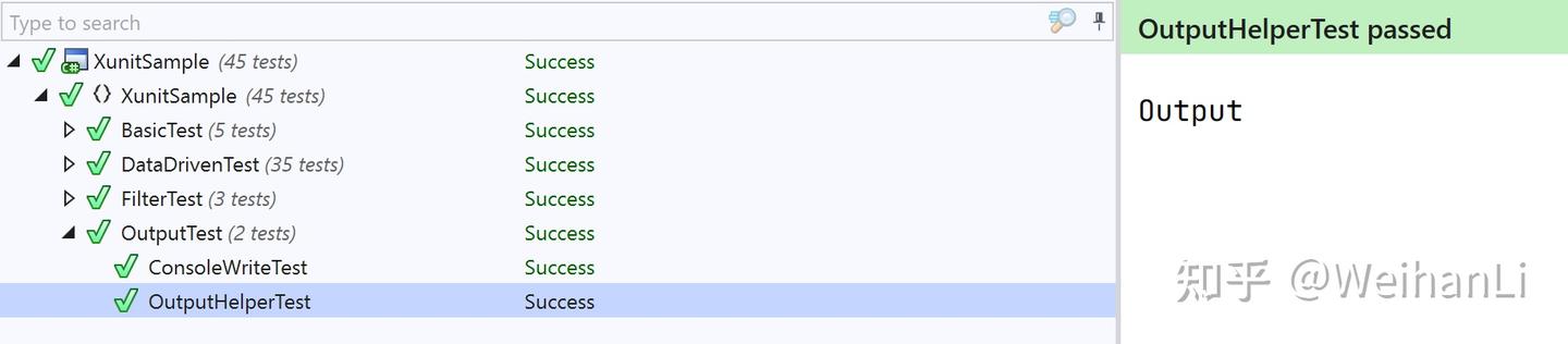 使用 xunit 编写测试代码 - 知乎