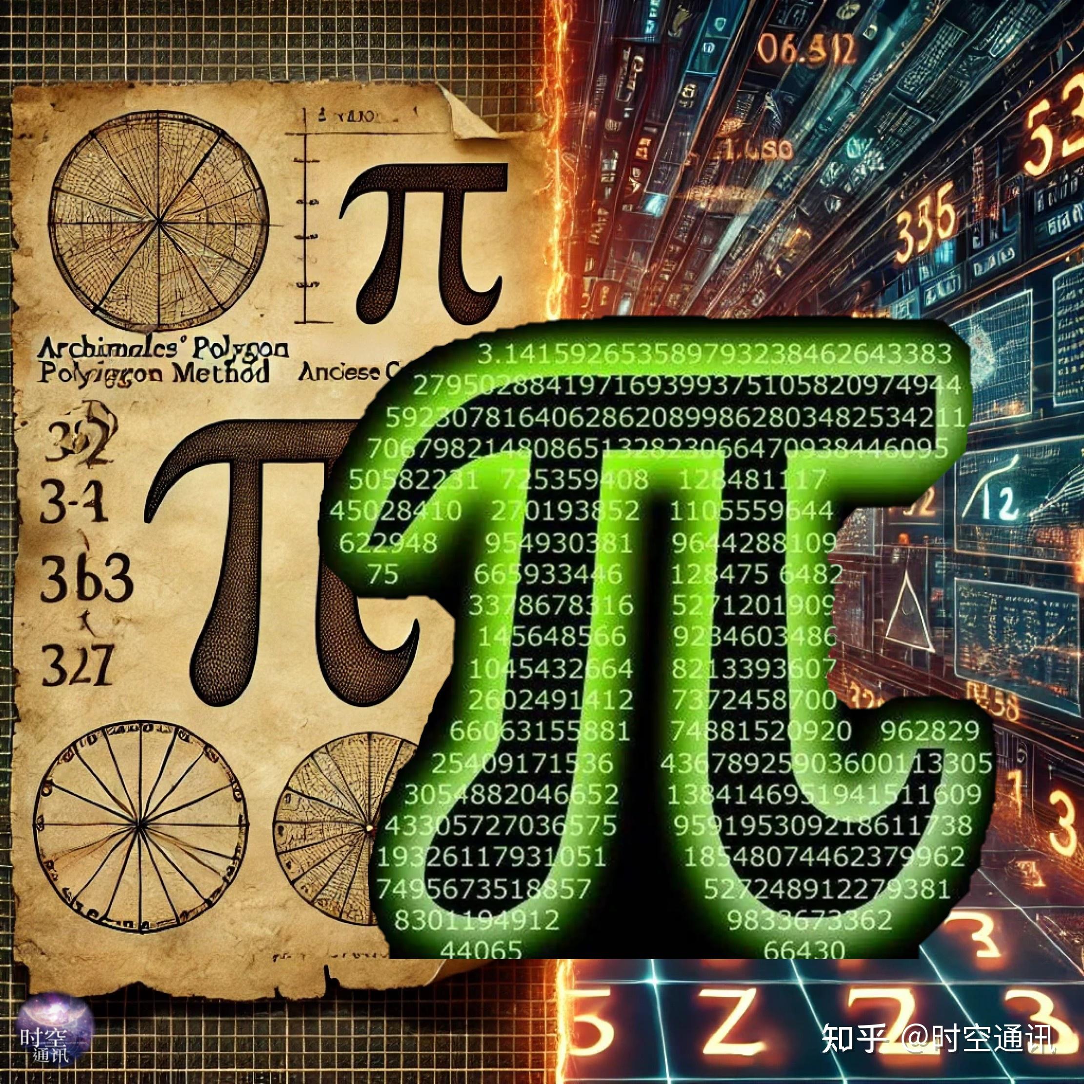 奇妙的π为啥无穷无尽，已经精算出100万亿位，后面的秘密到底还有多少？ - 知乎