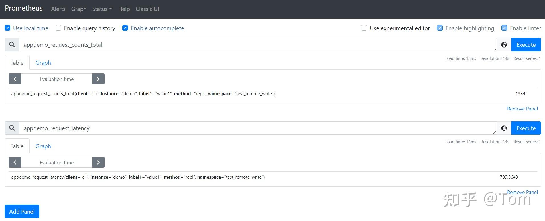 Opentelemetry和Prometheus的remote-write-receiver的实验 - 知乎